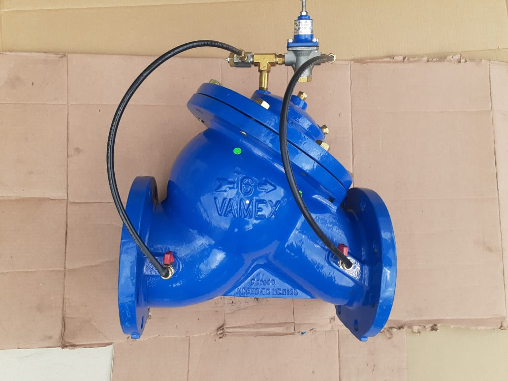 VALVULA REGULADORA DE PRESION MARCA VAMEX – Valvulas Industriales Rodríguez